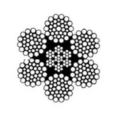 7/8 Inch 6x36 IWRC Bright Wire Rope | Bluejay Industrial Inc. - Hayden, ID