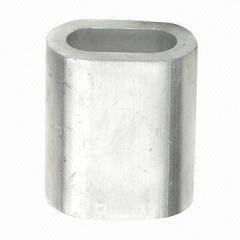 5/8 Inch Aluminum Oval Swage Sleeve | Bluejay Industrial Inc. - Hayden, ID